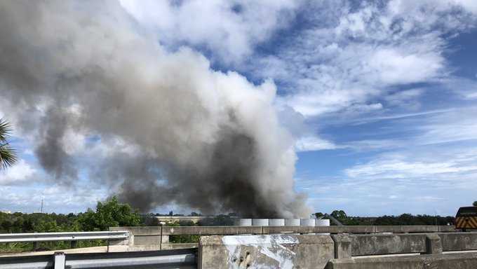 Palm Bay explosion sends smoke over city