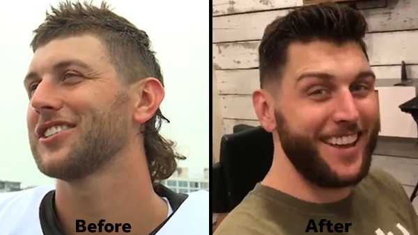 Party's over: Bengals' Tyler Eifert cuts off glorious mullet