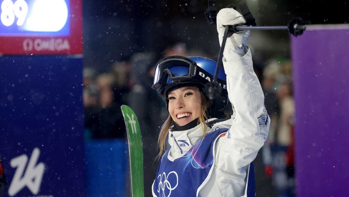 Eileen Gu takes silver in freeski big air at Winter Games