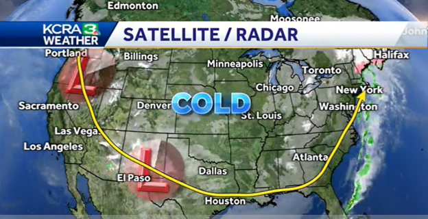 What's going on with the wild weather across the US?