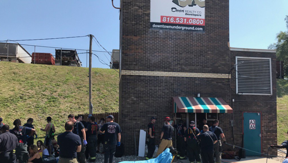 18 people rescued from elevator in underground storage facility in ...
