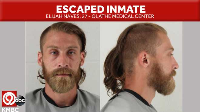 Inmate who escaped from Olathe Medical Center captured