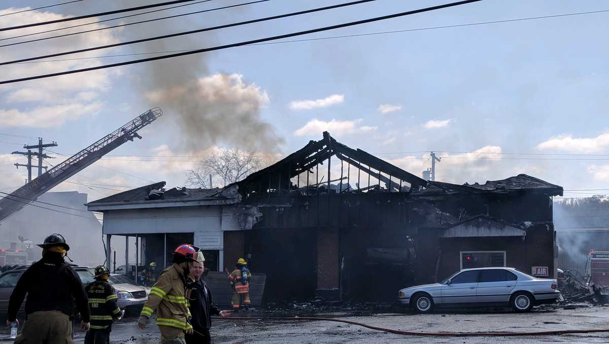 Fire destroys family's third-generation auto body shop in West Elizabeth