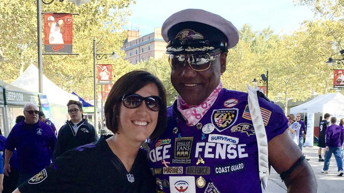 Ravens Flock remembers Captain Dee-Fense | Fan photos