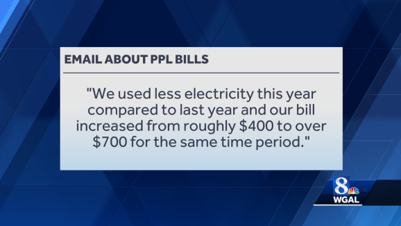 Pa. customers frustrated by doubling, even tripling PPL bills