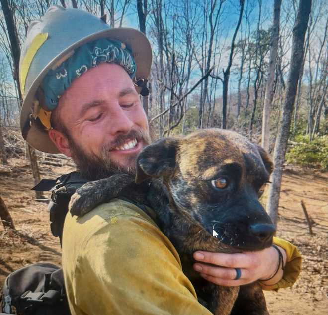Dog rescued from flames in Table Rock finds new fur-ever home