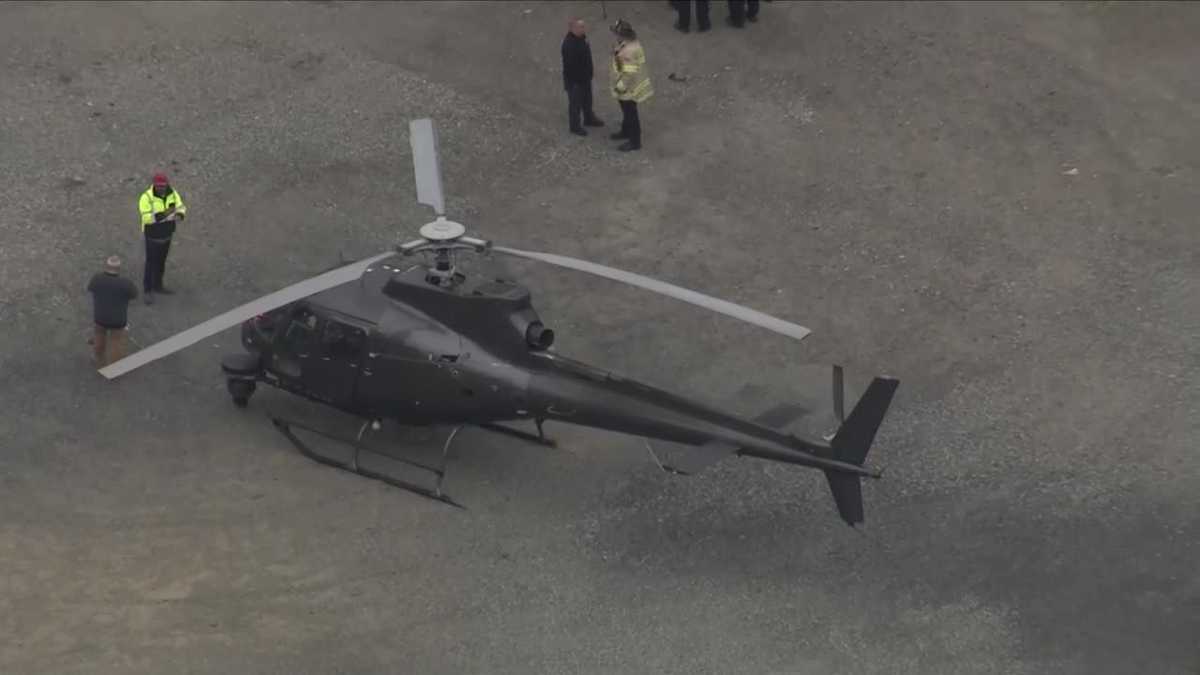 News helicopter makes emergency landing in Chelsea, Mass.