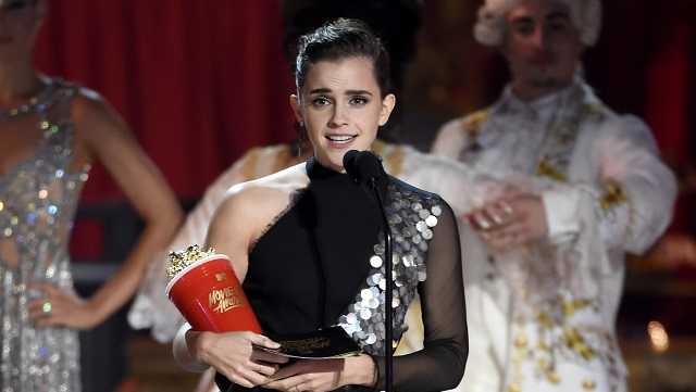 Emma Watson wins MTV's first gender-neutral acting award