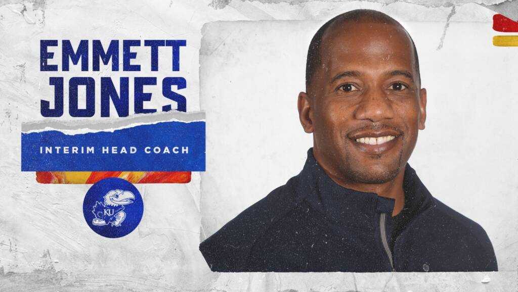 KU football names Emmett Jones as interim head coach