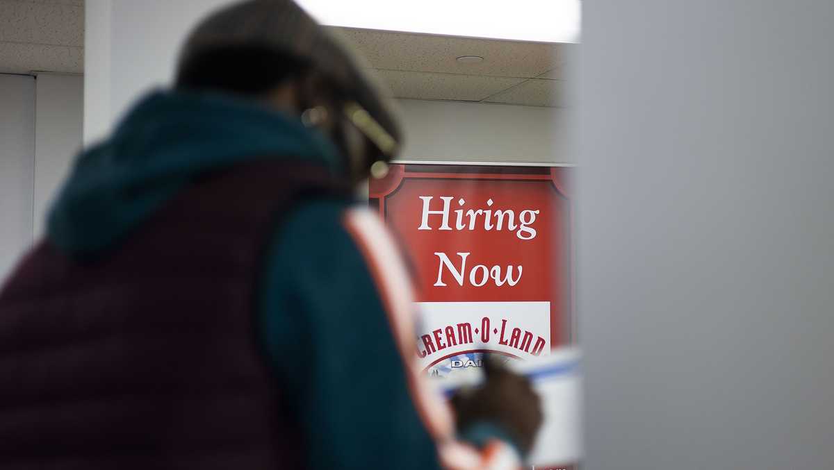 Weekly jobless claims fall to a nearly 53-year low