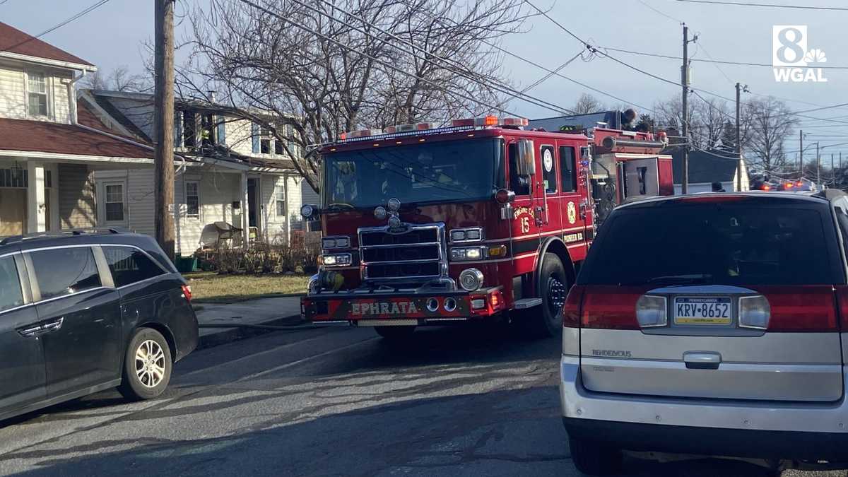 Crews respond to fire in Lancaster County, Pa.