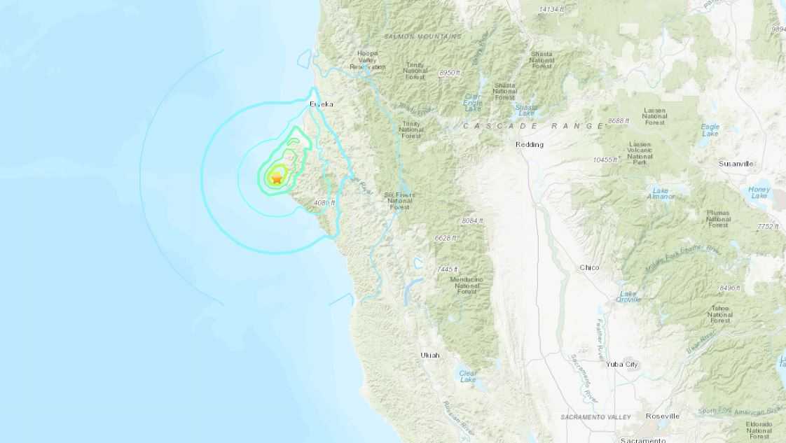 5.2 magnitude quake hits off Northern California coast