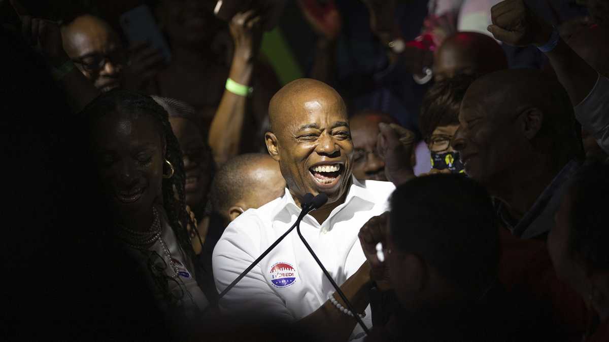 Eric Adams wins Democratic primary in NYC’s mayoral race with ranked ...