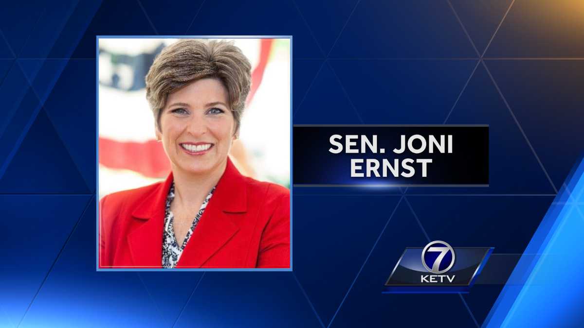 Spokeswoman: US Sen. Joni Ernst of Iowa is getting a divorce
