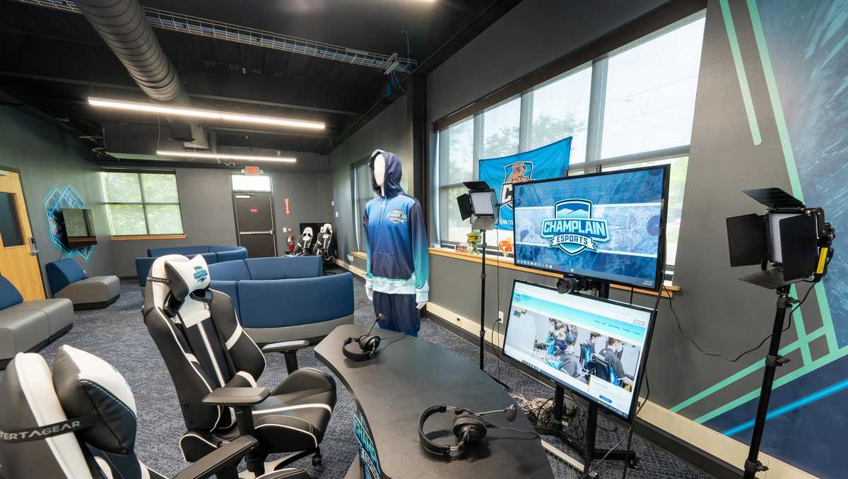 Champlain College to debut esports arena this week in Burlington