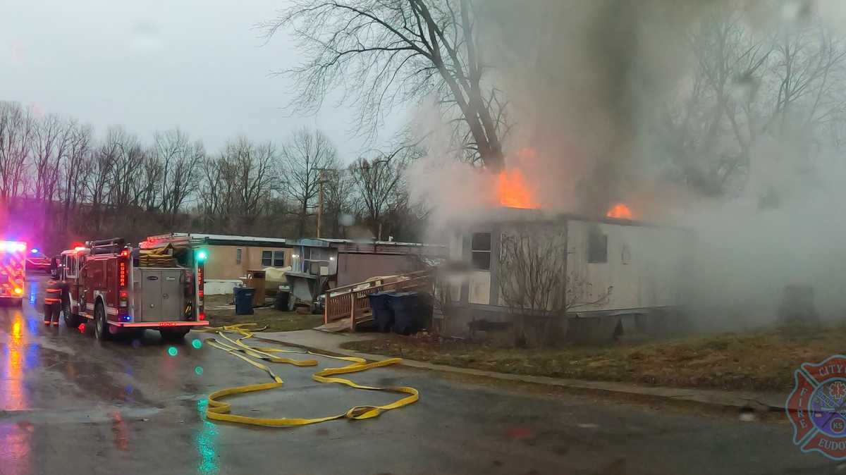 1 hospitalized after fire leaves Eudora mobile home a total loss