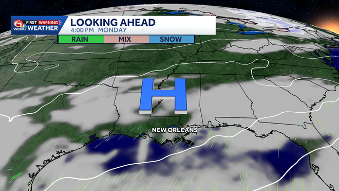 Temperatures will drop while skies stay cloudy