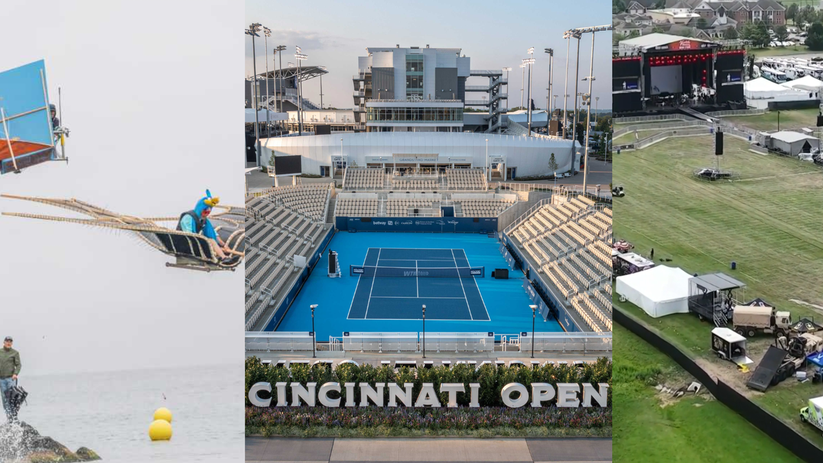 Big weekend in Cincinnati: Music fests, tennis tournament & more