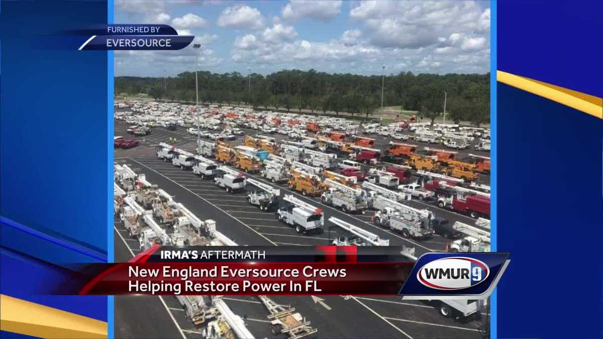 New England Eversource crews helping restore power in Florida