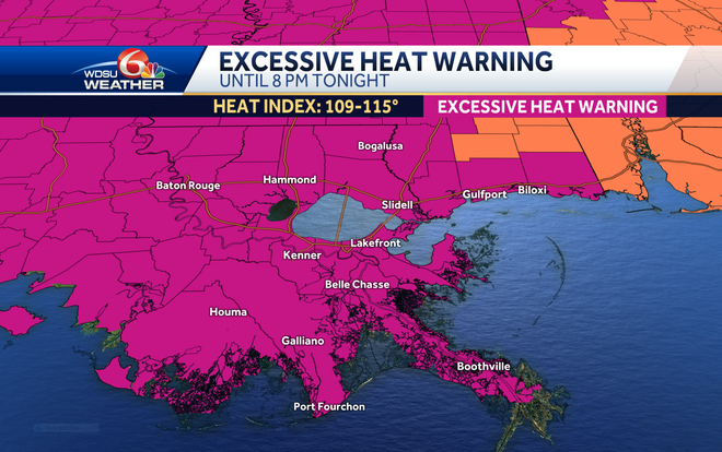 Excessive Heat Continues & Red Flag Warning North of the Lake