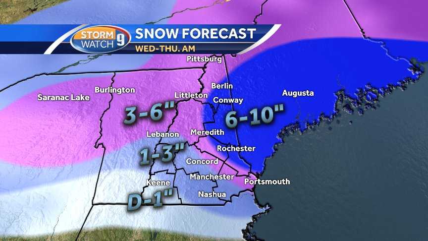 Unique storm system to set up Wednesday night