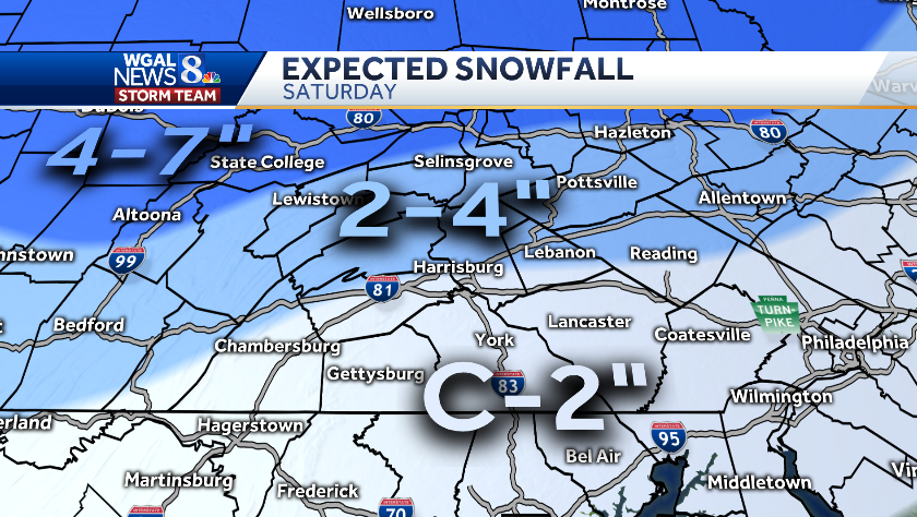 Snow and wintry mix expected today