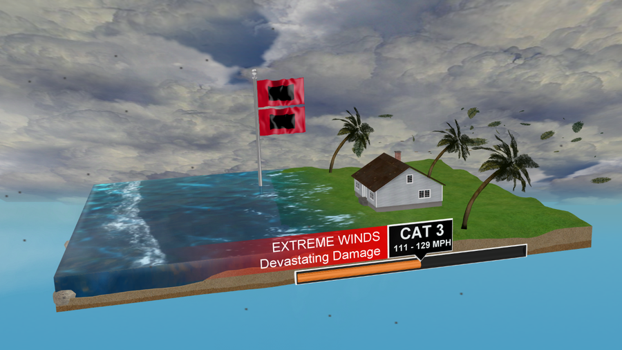 Tropical wave will reach the Leeward Islands next week