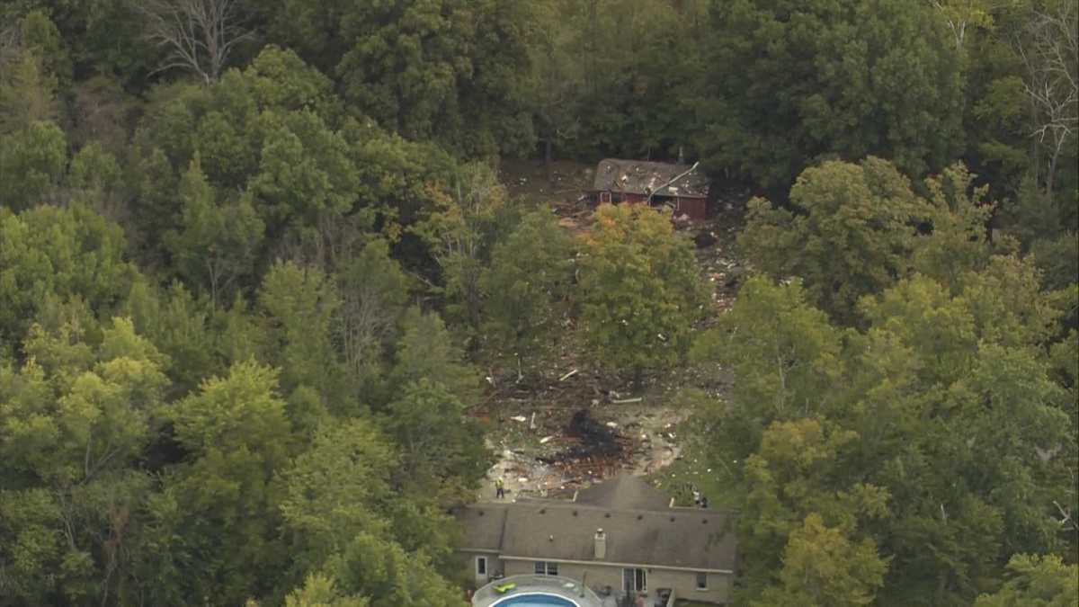 Photos: House explosion in Floyd County