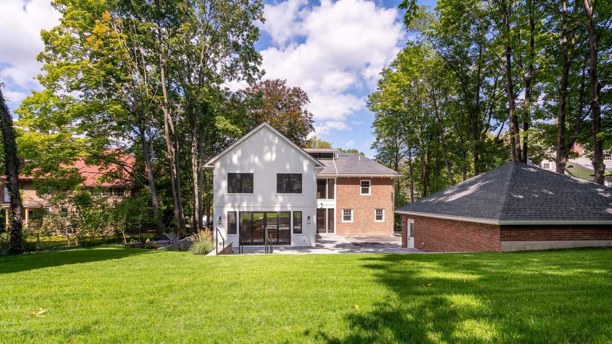 Renovated stately brick colonial on market for $4.98M