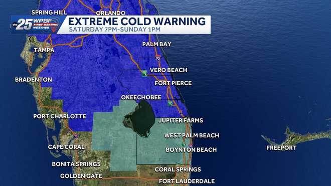 Freeze and extreme cold warnings continue as South Florida faces its ...