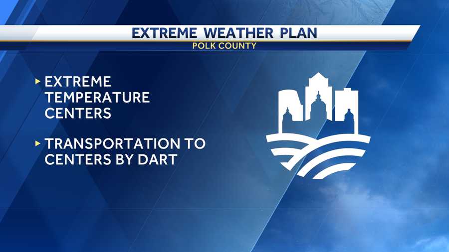 Polk County implements its 'Extreme Weather Plan'