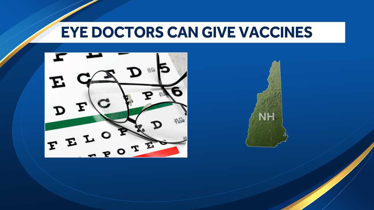 New law allows eye doctors in NH to provide vaccines to patients