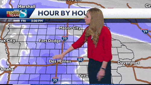 Major winter storm sweeps across Iowa, bitter cold follows