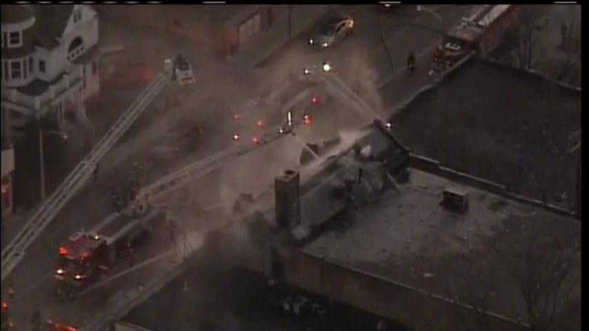 Photos: Building on fire on Milwaukee's near west side