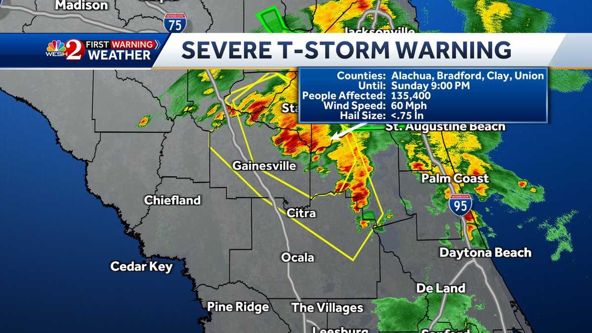 Severe thunderstorm warning issued for Marion County expires