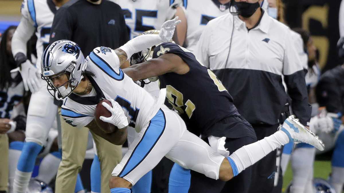 PHOTO GALLERY: Saints beat Panthers 27-24