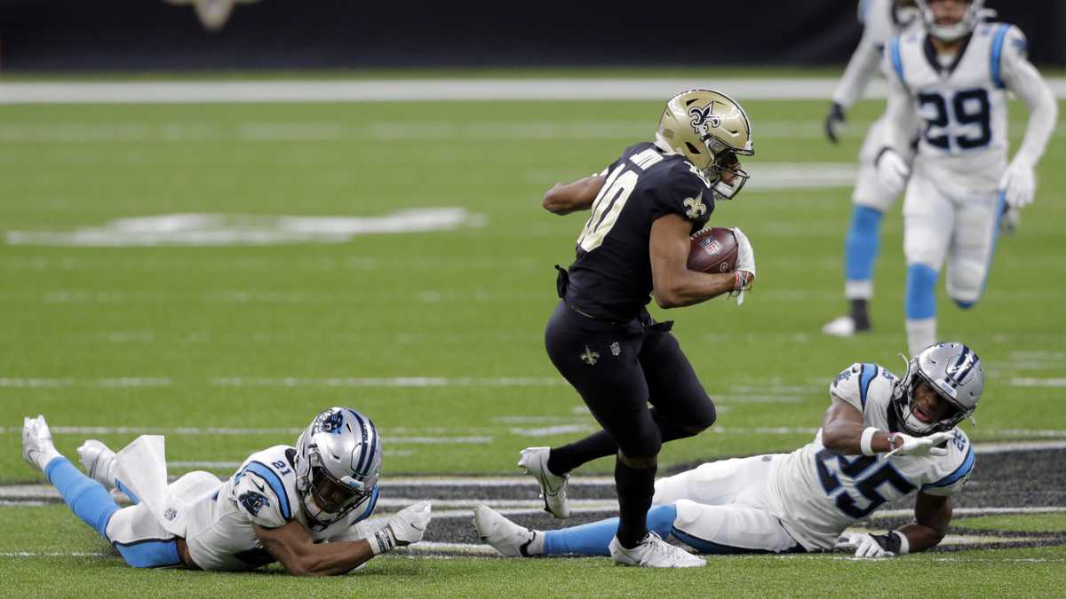 PHOTO GALLERY: Saints beat Panthers 27-24
