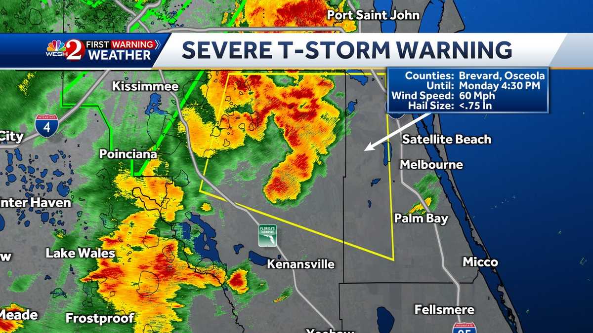 Severe Thunderstorm Warnings expire in Central Florida