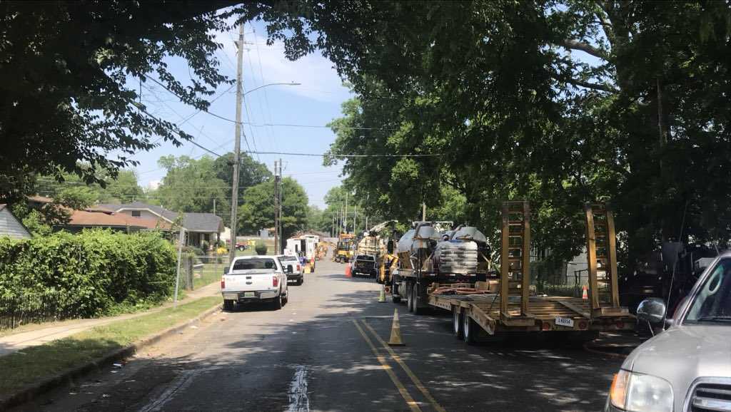 Ruptured gas line leads to evacuation of homes in west Birmingham ...