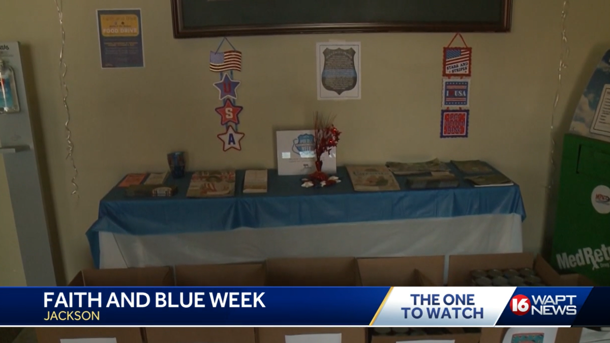 Jackson Police Department’s Faith and Blue week has begun
