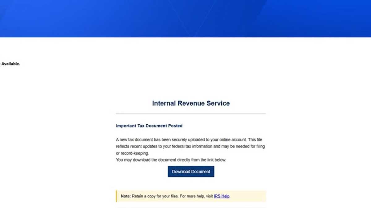 FAKE IRS EMAIL | Here's what it looks like