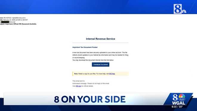 FAKE IRS EMAIL | Here's what it looks like
