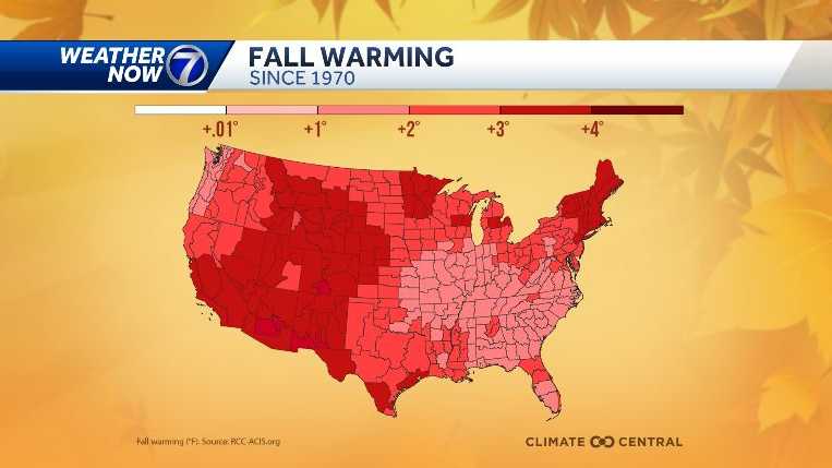 Why Omaha is seeing rising fall temperatures