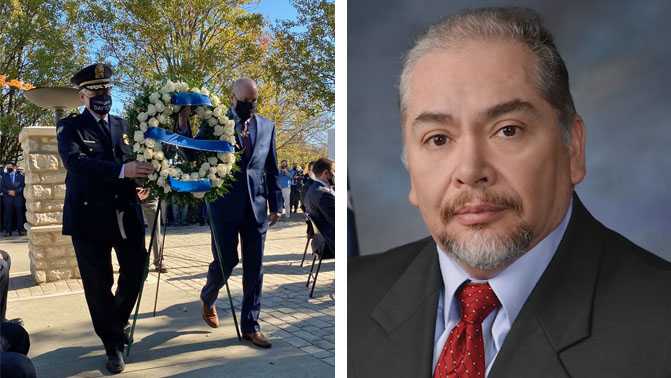 Dayton police honor fallen detective by presenting his family with Blue ...