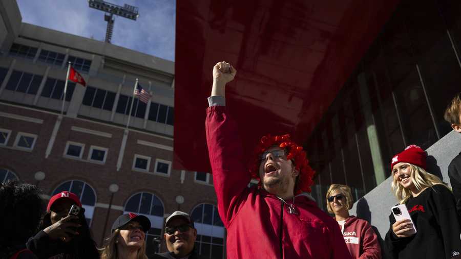 Nebraska's win over Wisconsin through photos