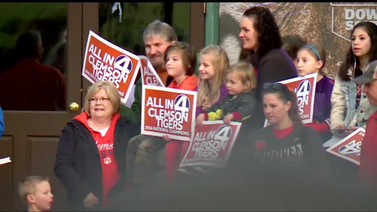 PICTURES: Clemson Tigers parade and victory celebration