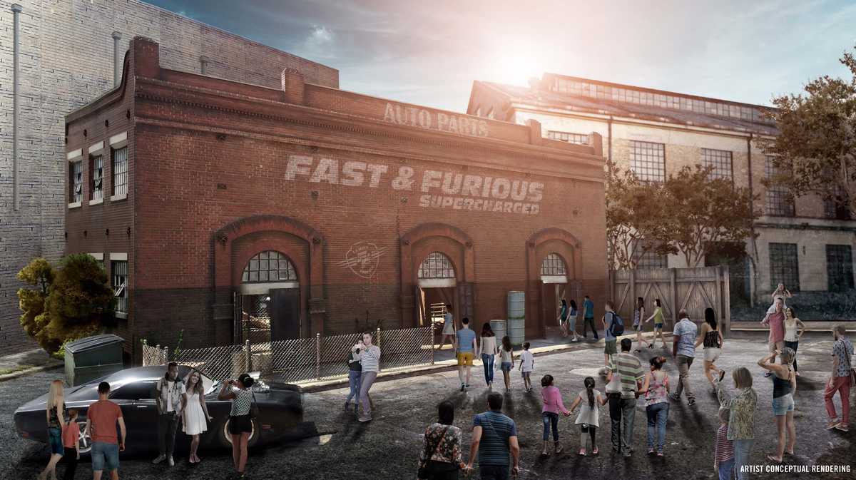 Universal releases new details on Fast & Furious attraction