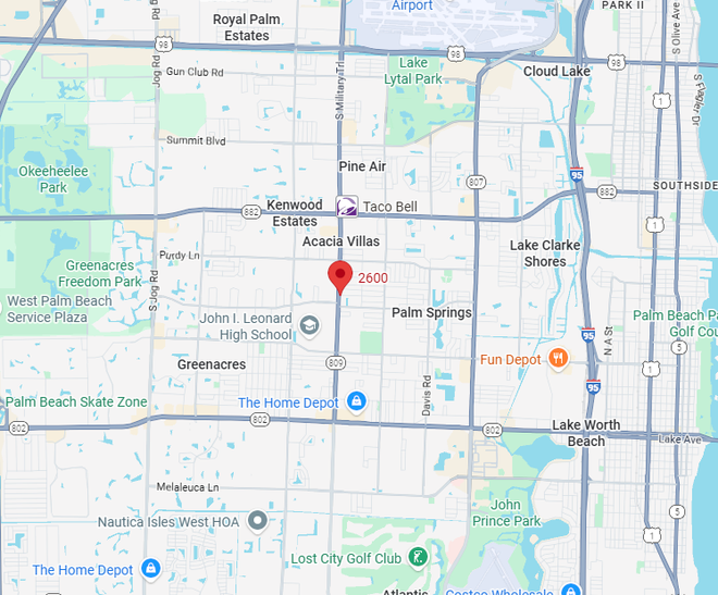 Passenger dies, 3 family members hurt in car's crash in Greenacres