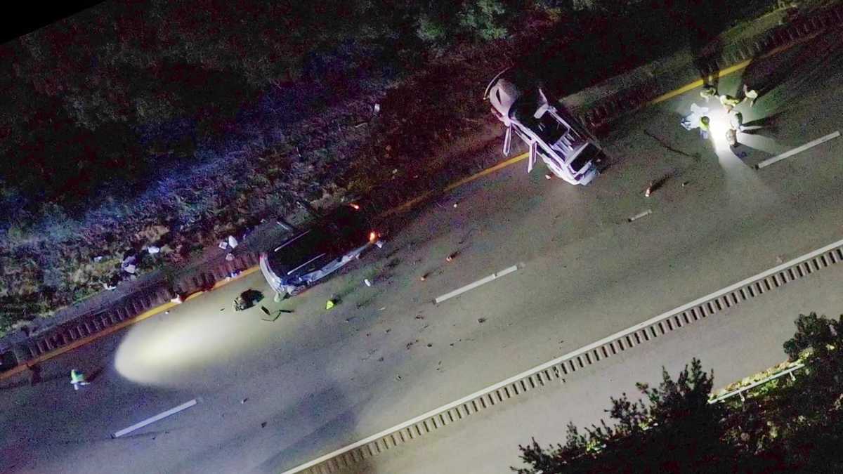 Woman killed in suspected high-speed racing crash on Route 3 in Plymouth