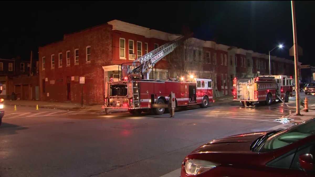 Body found in west Baltimore rowhome fire, officials say